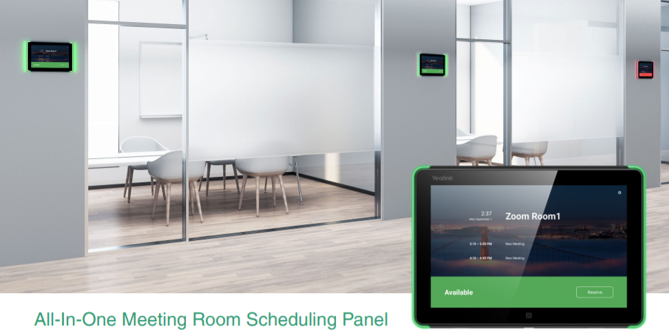 The new Yealink RoomPanel