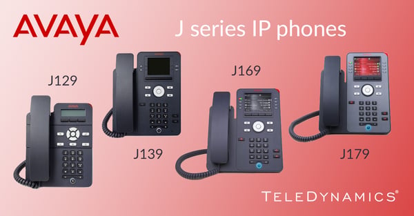 Base your telephony network on Avaya J series phones