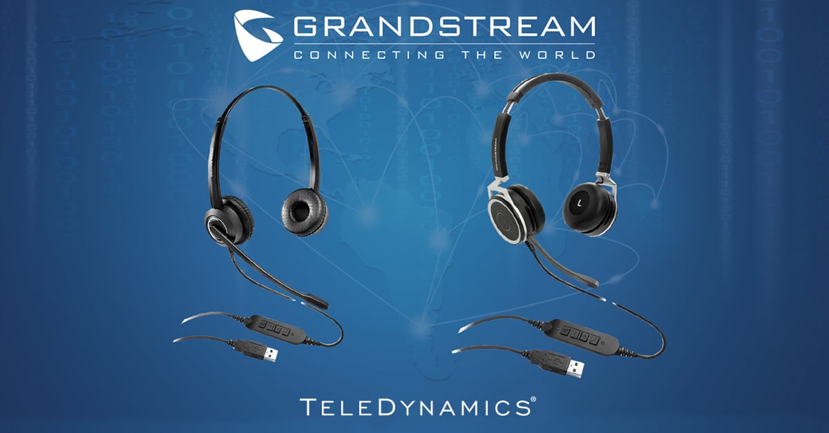 What’s impressive about Grandstream’s GUV series USB headsets