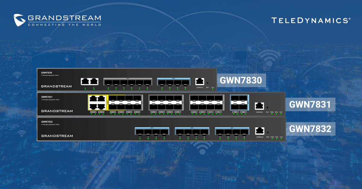 Grandstream 7830 series switches