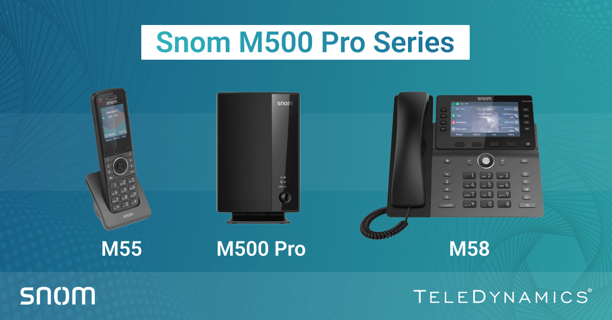 Snom M500 Pro wireless family