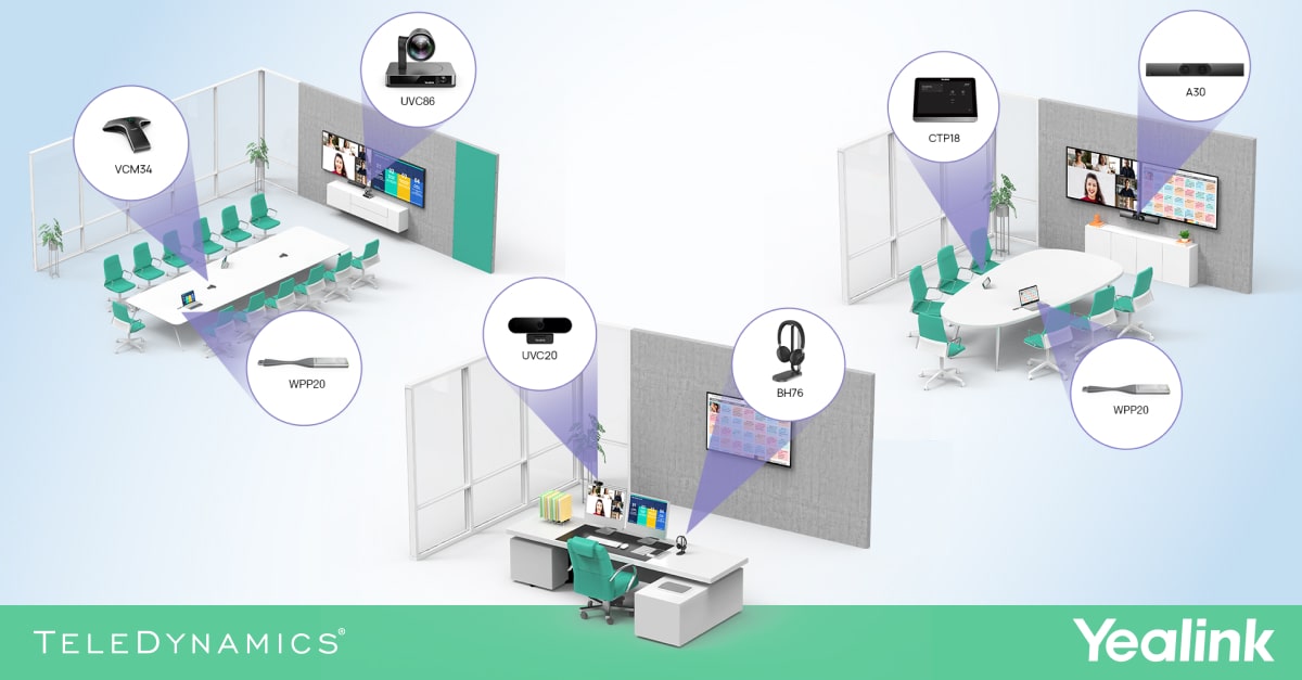 Yealink's feature-rich enterprise meeting solutions