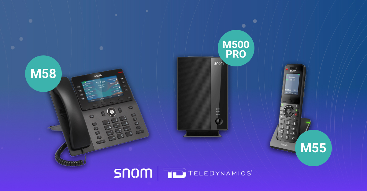 Key system functionality of Snom’s M500 DECT base station
