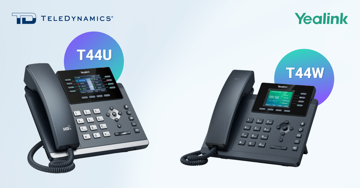 Yealink unveils cutting-edge T44U & T44W SIP desk phones