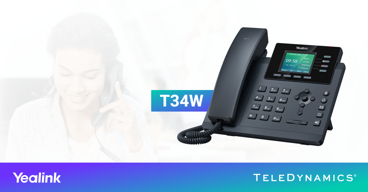 Yealink T34W IP phone: a game changer for small business
