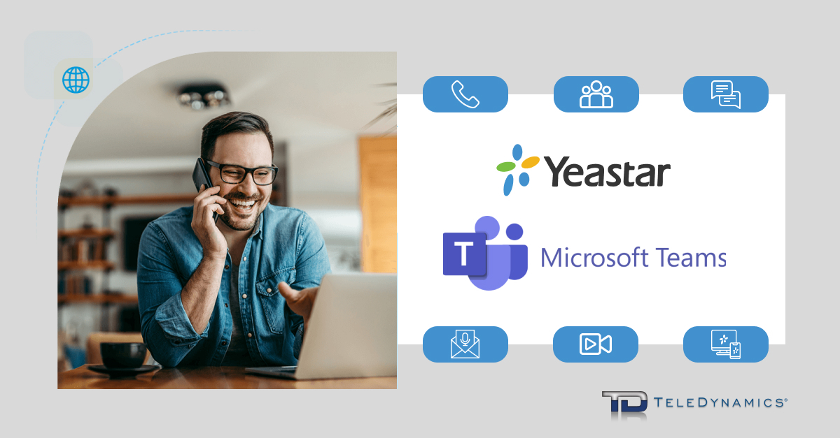 Yeastar free embedded Teams calling (Linkus app)