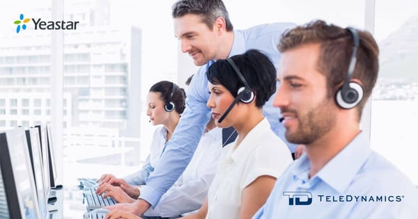 Advanced contact center features of Yeastar P-Series phone system