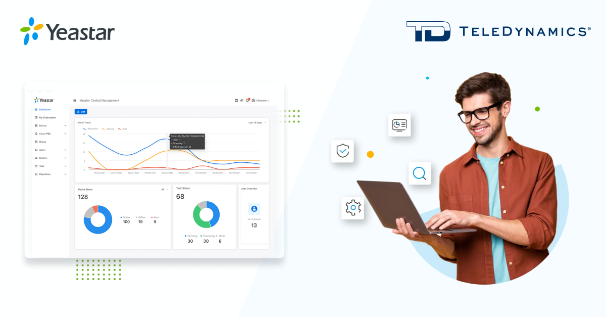 Optimize your networks with the Yeastar Central Management system