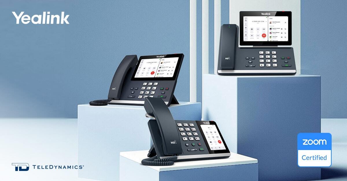 Top Yealink phones certified for Zoom integration