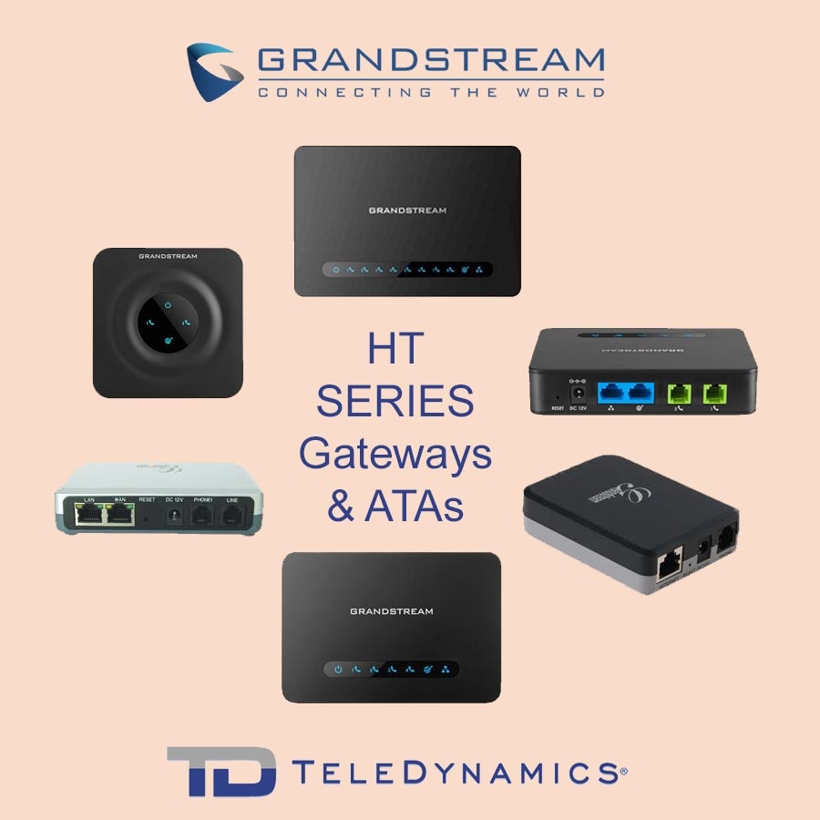Grandstream HT Series Gateways Spec Table